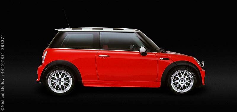 Car Photography 006 - Red Mini