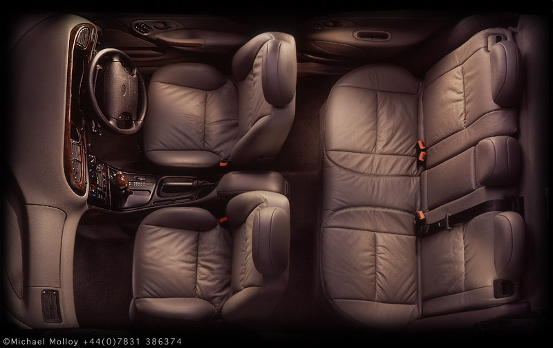 Car Photography 020 - Overhead Interior