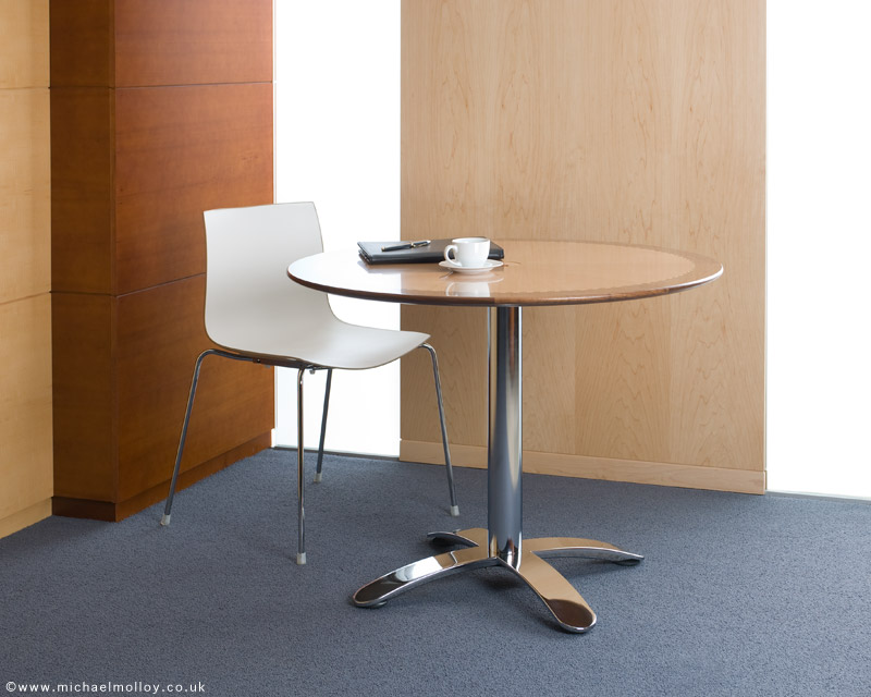 Interior Photography - Chair and table photographer for furniture website